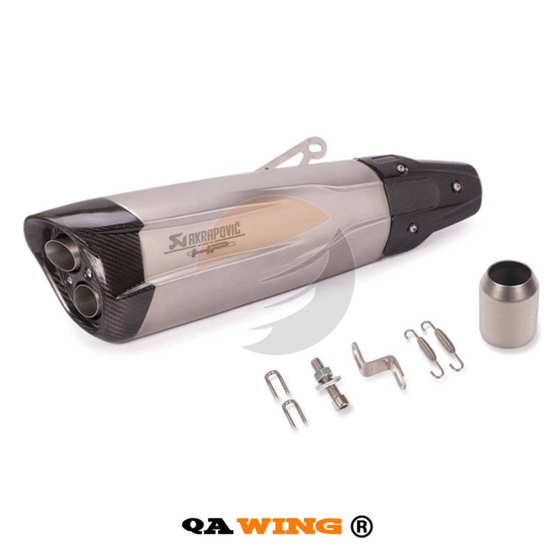 Pô độ AKRAPOVIC HP TITAN CARBON Ver 1 ( 550mm ) - QAWING