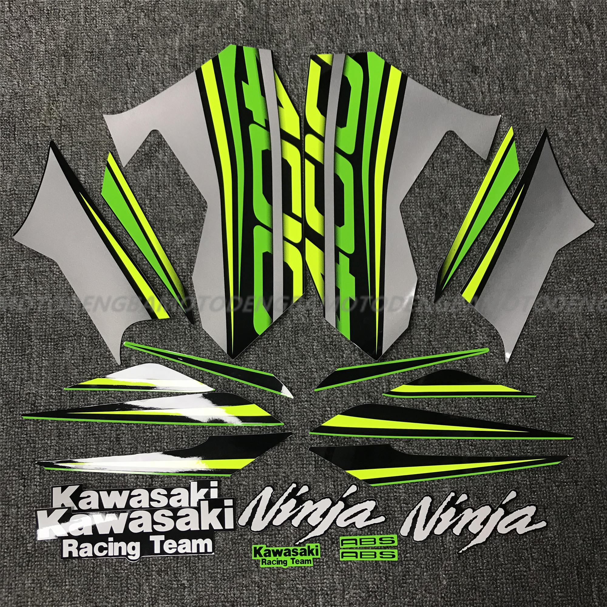 Tem xe (decal) NINJA 400 - QAWING